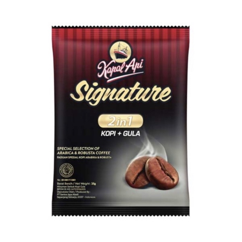 Jual Kapal Api Signature isi 10 pcs | Shopee Indonesia