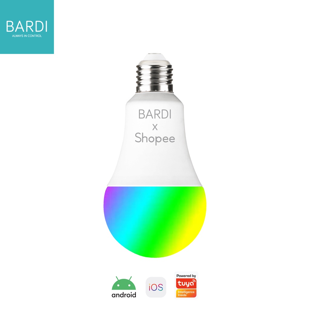 Jual BARDI Smart LED 9W RGBWW Bulb Bluetooth | Shopee Indonesia