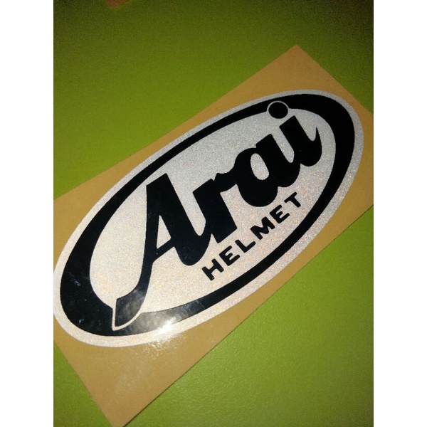 Jual CUTTING STICKER CUSTOM ARAI HELMET REFLECTIVE | Shopee Indonesia