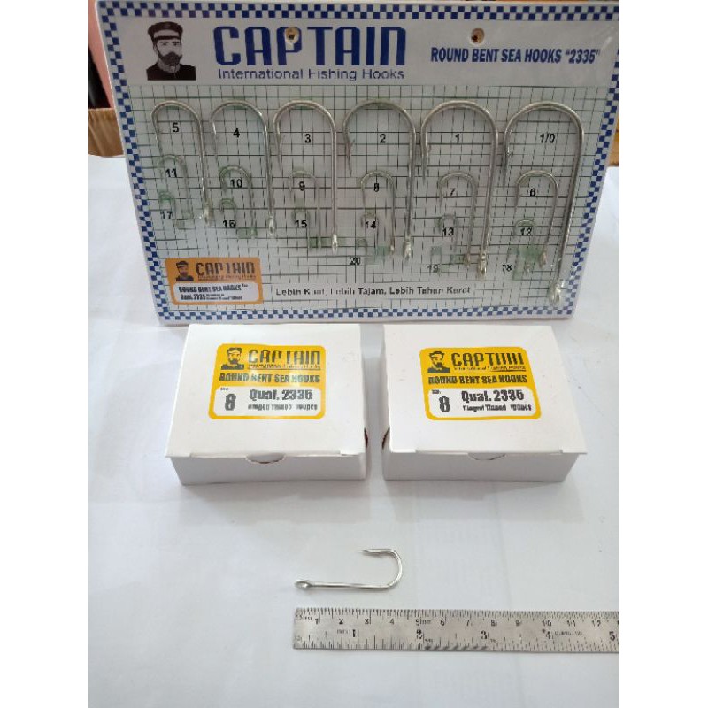 Jual Mata Pancing Captain 2335 Nomor 8 Pancing Rawai (Kail Pancing ...