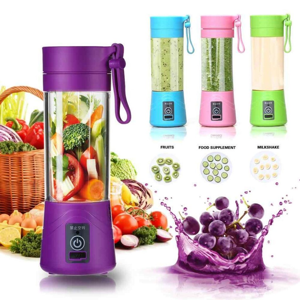 Jual Blender Mini Protable USB Blender jus praktis | Shopee Indonesia