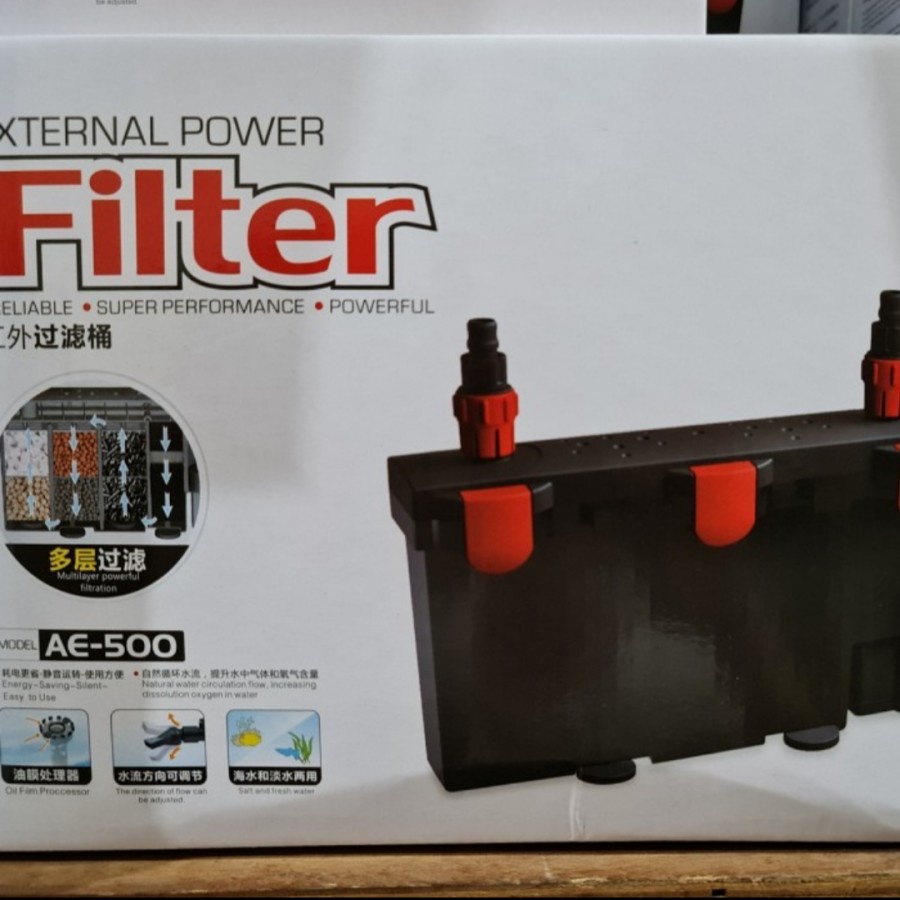 Jual External Filter Canister JENECA AE500 Aquascape Filter | Shopee ...