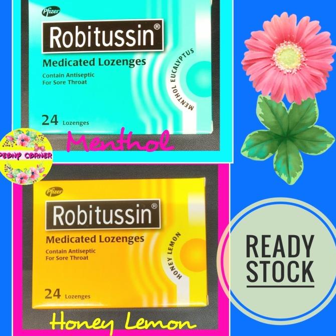Jual ROBITUSSIN MEDICATED LOZENGES. ROBITUSSIN PERMEN BATUK | Shopee ...