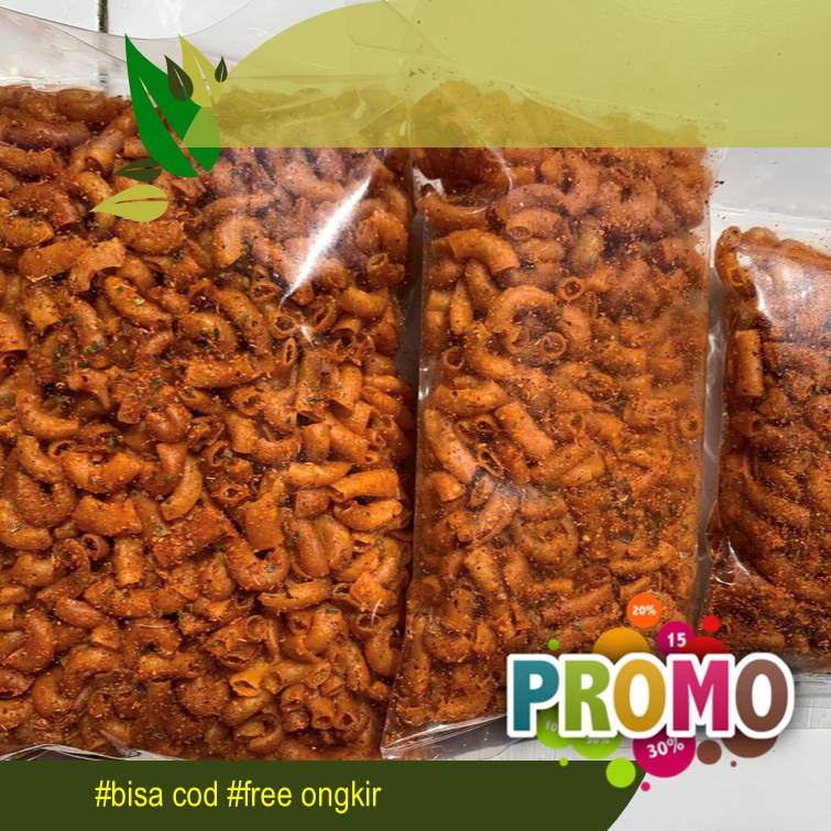 Jual Termurah Jenis Snack Makaroni Pedas Level 2 Rasa Asin Gurih Ukuran ...