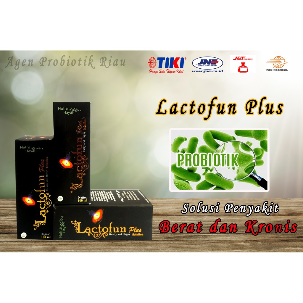 Jual Lactofun Plus Probiotik solusi penyakit berat dan kronis | Shopee ...