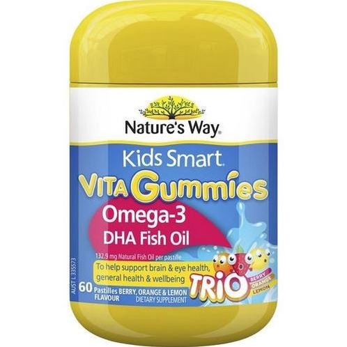 Jual [COD] Nature's Way Kids Smart Vita Gummies Omega Fish Oil 60 ...