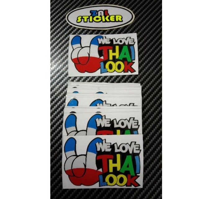Jual sticker we love Thailook | Shopee Indonesia