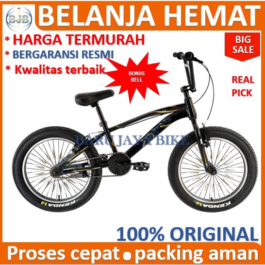 Jual Sepeda BMX 20 inch Element BMX 3.0 Black Panther Edition | Shopee ...