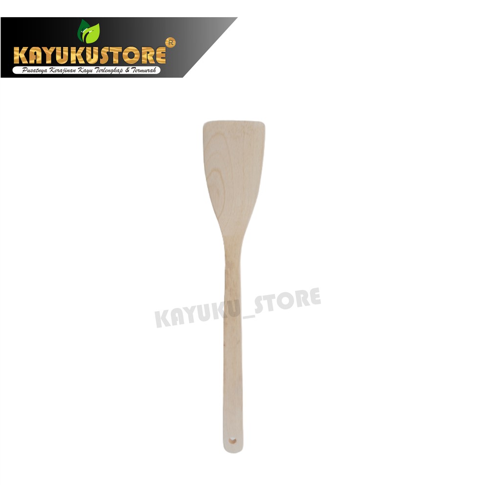 Jual Sutil Kayu Mahoni - Spatula Penggorengan - Sodet Teflon | Shopee ...