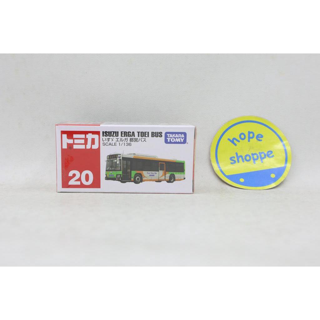 Jual Tomica Regular 20 Isuzu Erga Toei Bus Takara Tomy Diecast Original ...