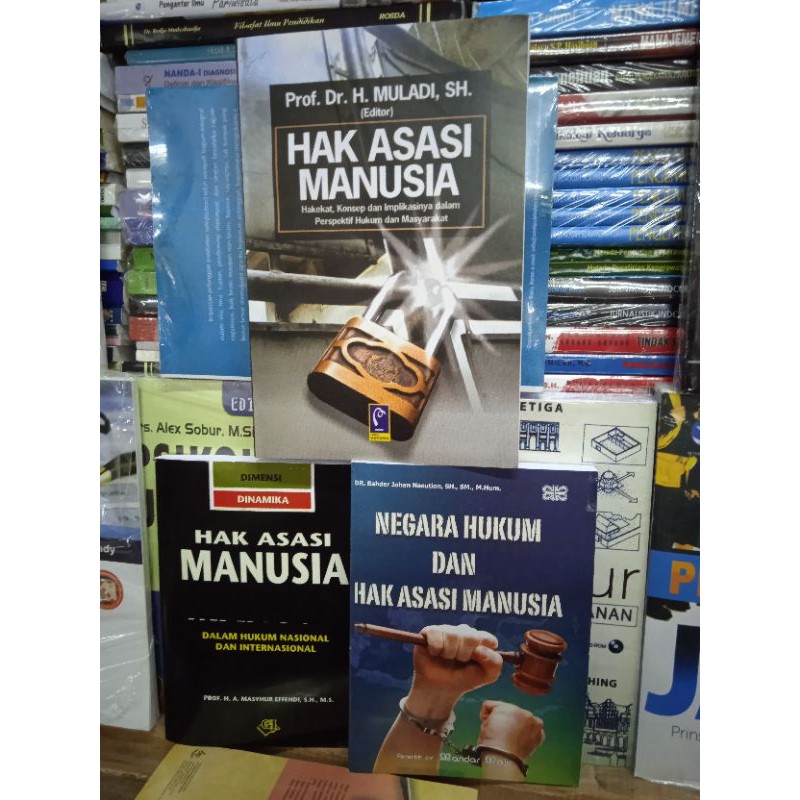 Jual Buku Hak Asasi Manusia (HAM) paket 3 buku By Prof Muladi SH | Shopee Indonesia