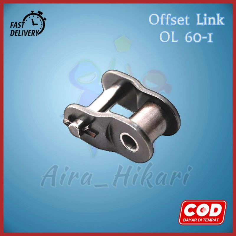 Jual Sambungan Rantai Separuh RS 60-1. Offset Link OL 60-1 | Shopee ...
