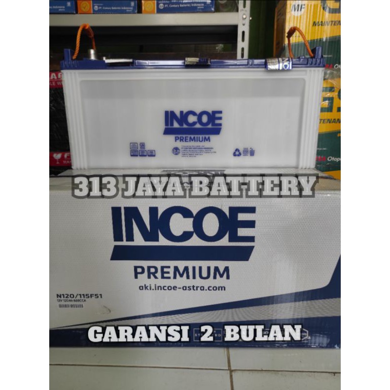 Jual AKI INCOE PREMIUM N120 / 115F51 120amper | Shopee Indonesia