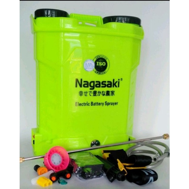 Jual Murah Lebay Tangki Elektrik Nagasaki Original 16 Liter Sprayer ...