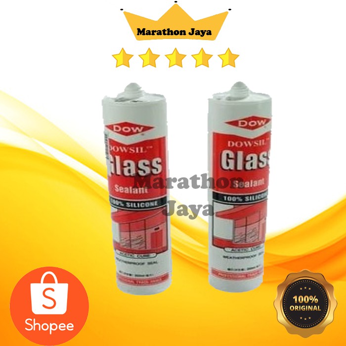 Jual DOWSIL SEALANT BOTOL KACA silicon lem sealan | Shopee Indonesia