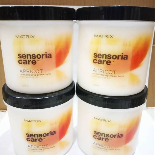 Jual Matrix Sensoria Care Apricot Hair Creambath 500ml | Shopee Indonesia