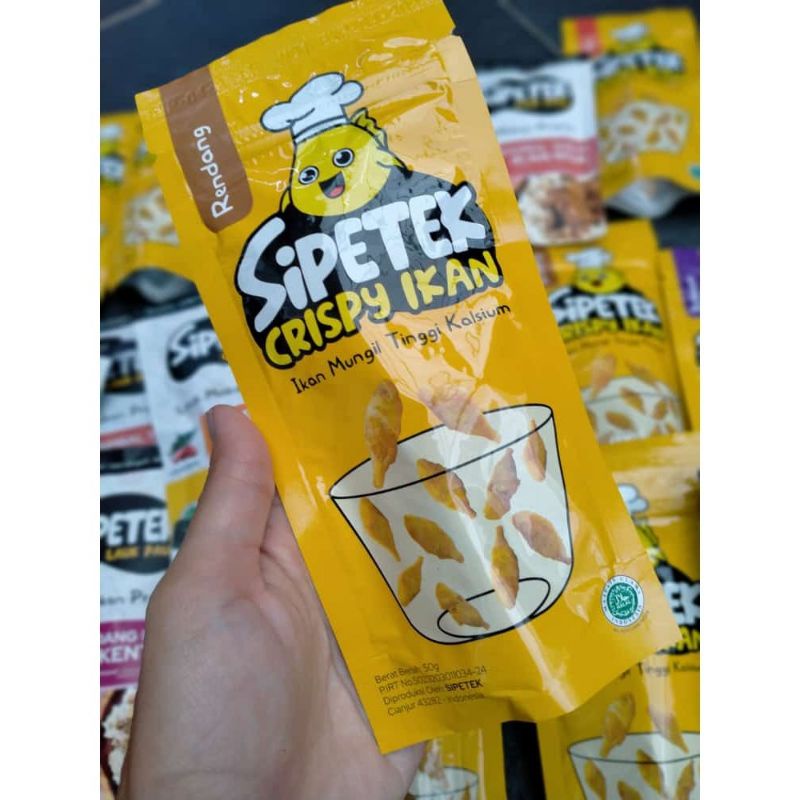 Jual Sipetek Crispy Ikan Rasa Rendang | Shopee Indonesia