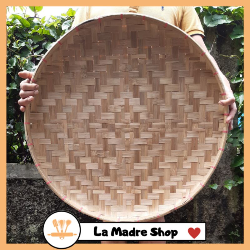 Jual TAMPIR TAMPAH BAMBU BESAR Nyiru Gede - Uk. Diameter 60 cm | Shopee ...