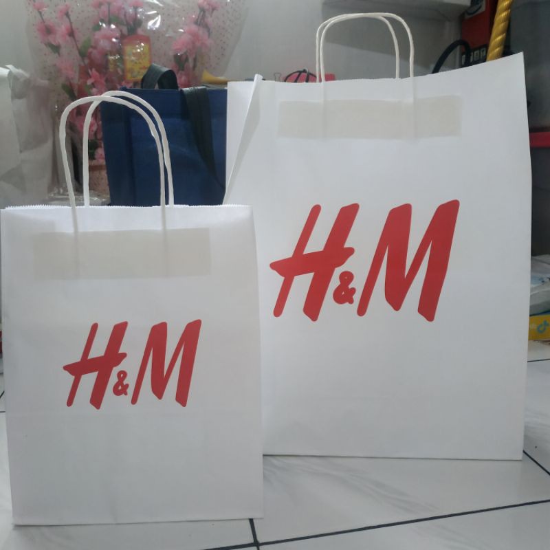 Jual H&M paperbag per pcs.. | Shopee Indonesia