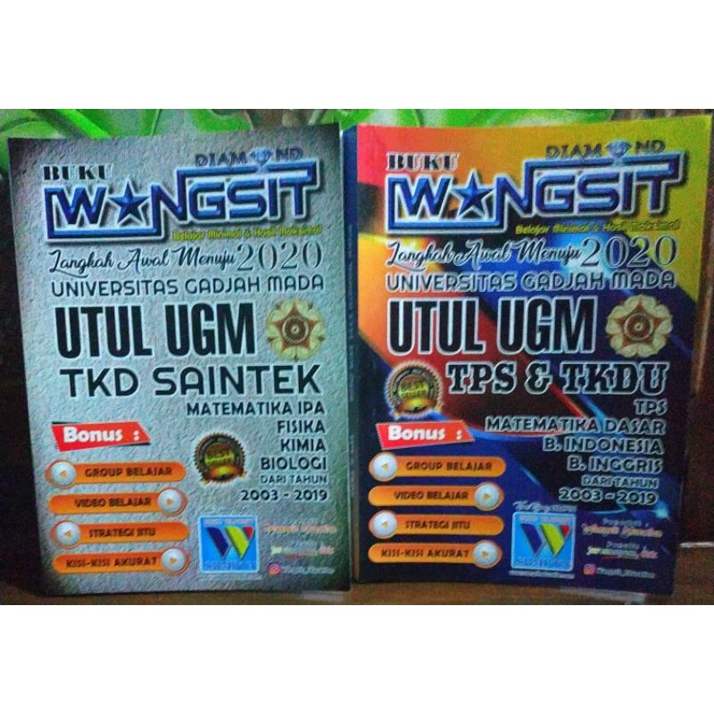 Jual Buku Wangsit UTUL UGM 2020 (Skolastik + Saintek) | Shopee Indonesia
