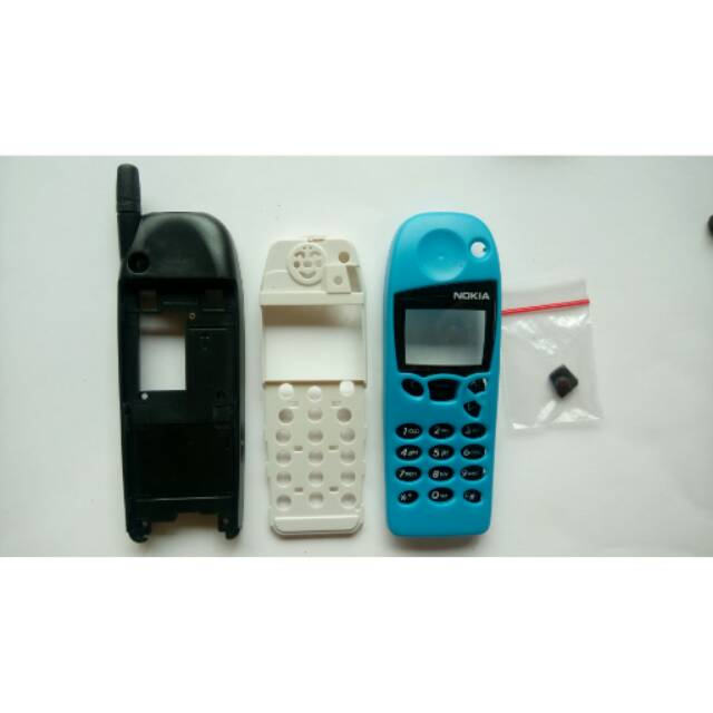Jual Casing nokia 5110 biru fullset | Shopee Indonesia