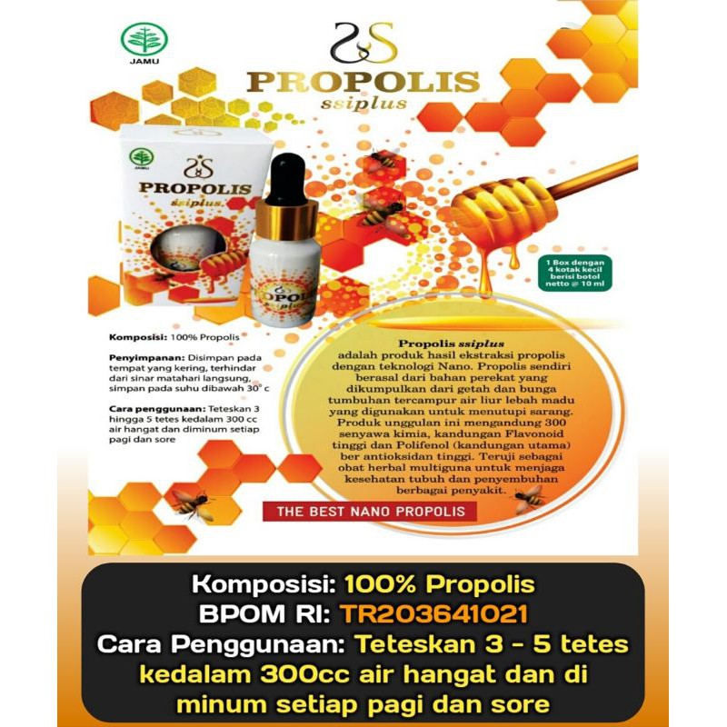 Jual Propolis SSIPLUS 1 botol original | Shopee Indonesia