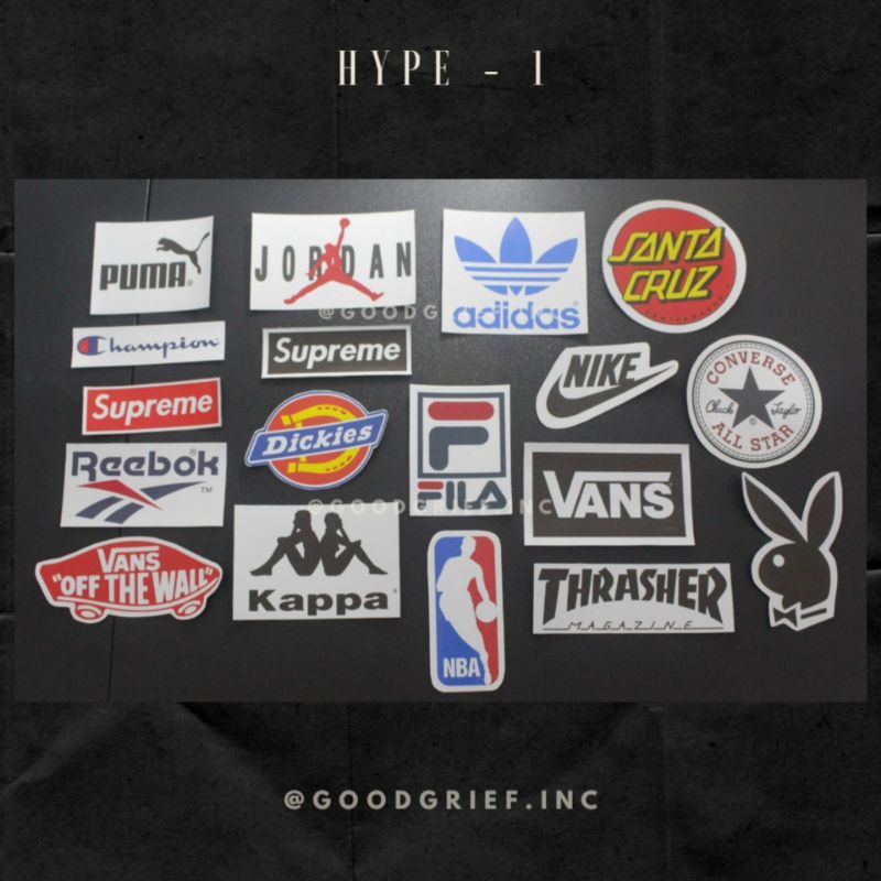 Jual Sticker Pack Hype (18pcs) | stiker cutting murah | Shopee Indonesia