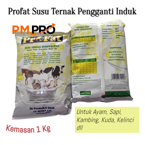 Jual Profat Susu Hewan Ternak Berkualitas Pengganti Induk 1 Kg Untuk ...