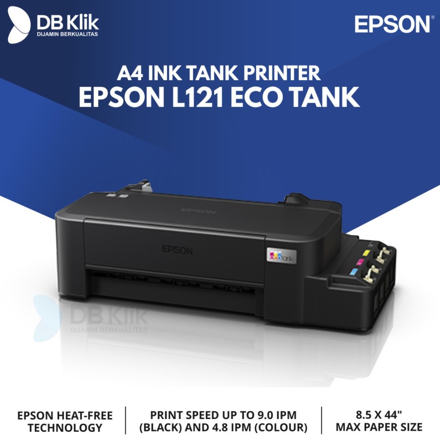 Jual Printer EPSON L121 ECO TANK - EPSON EcoTank L121 A4 Ink Tank Printer | Shopee Indonesia
