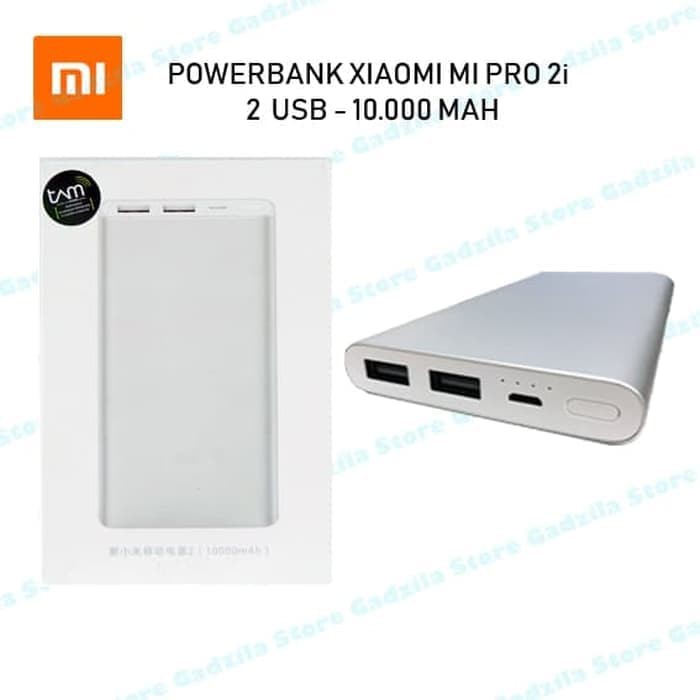 Jual Powerbank Xiaomi Mi Pro 2 10000mAh FAST CHARGING Power Bank ...
