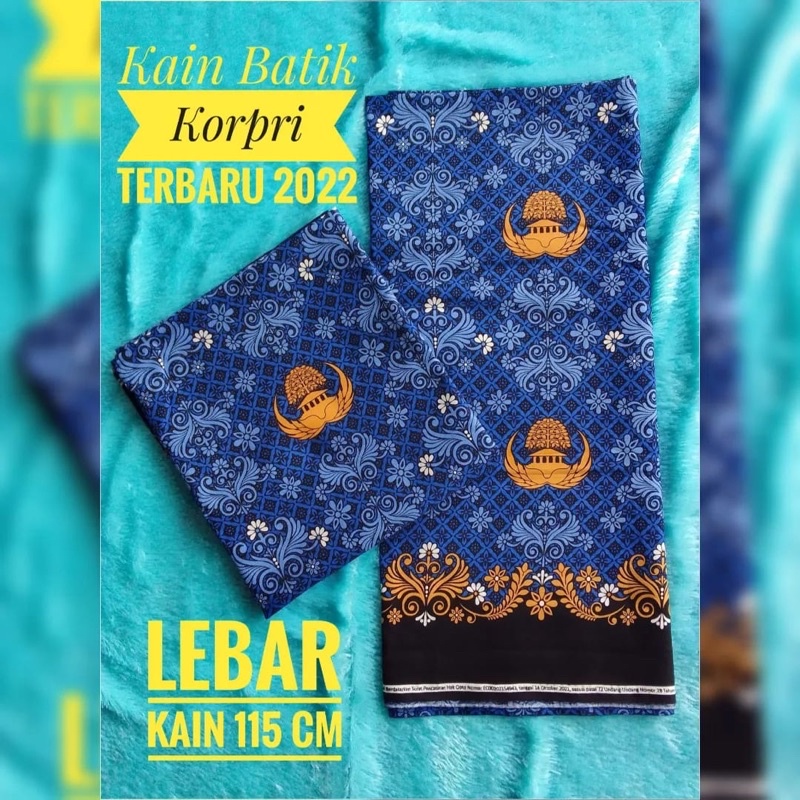 Jual Kain Seragam Batik KORPRI Motif Terbaru 2022 | Shopee Indonesia