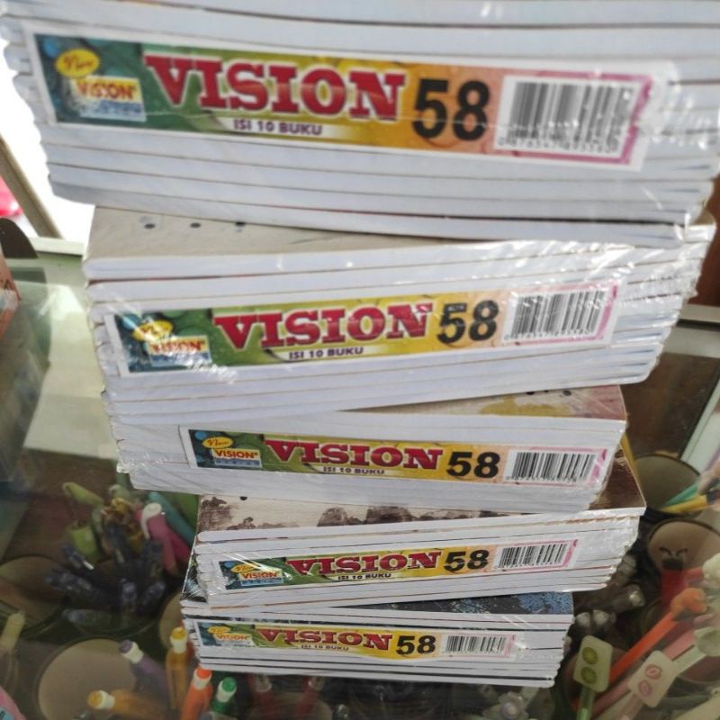 Jual Buku tulis VISION isi 58 lembar (eceran) | Shopee Indonesia