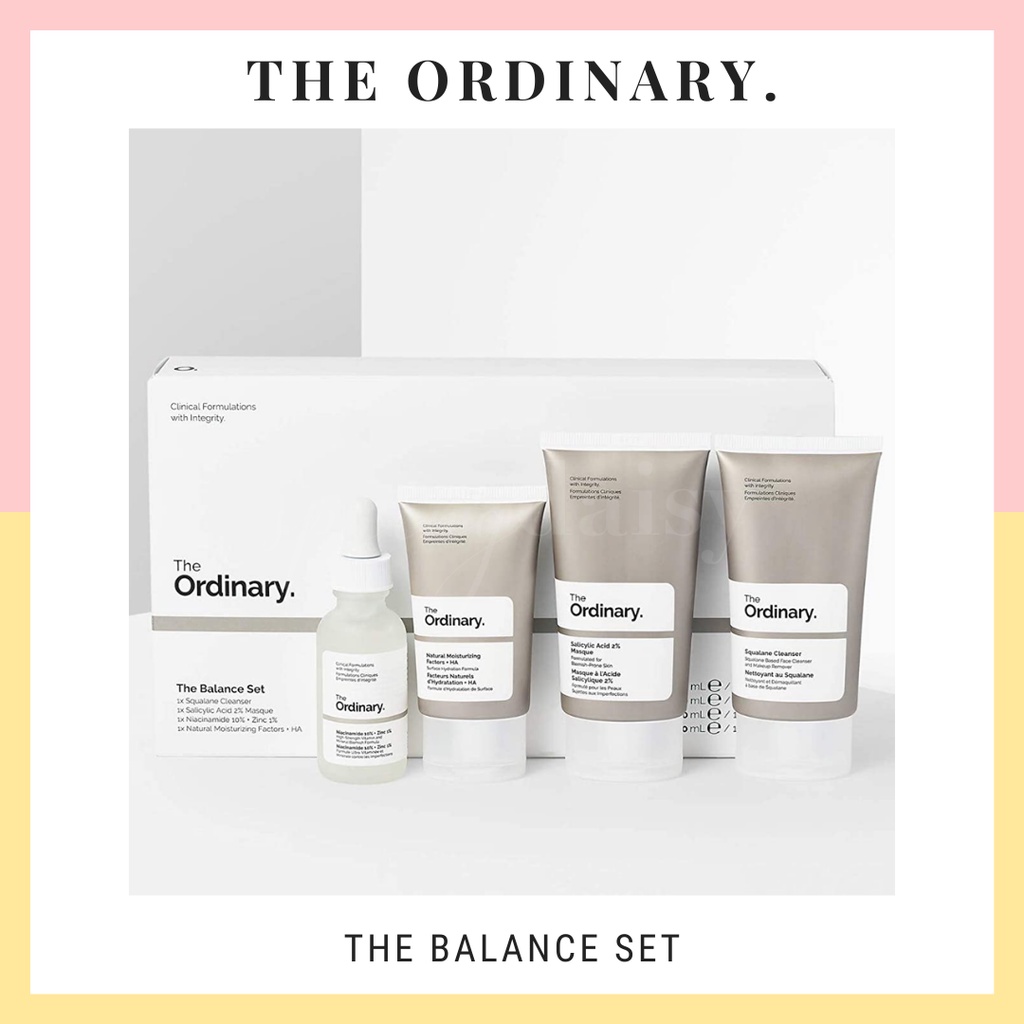 Jual The Ordinary The Balance Set | Shopee Indonesia