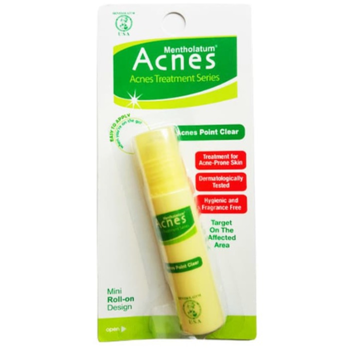 Jual ACNES POINT CLEAR Roll On Acne Treatment - 9ml | Shopee Indonesia