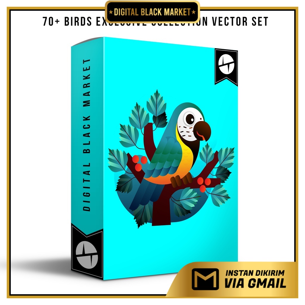 Jual 70+ Birds Exclusive Collection Vector Set - Coreldraw | Shopee ...