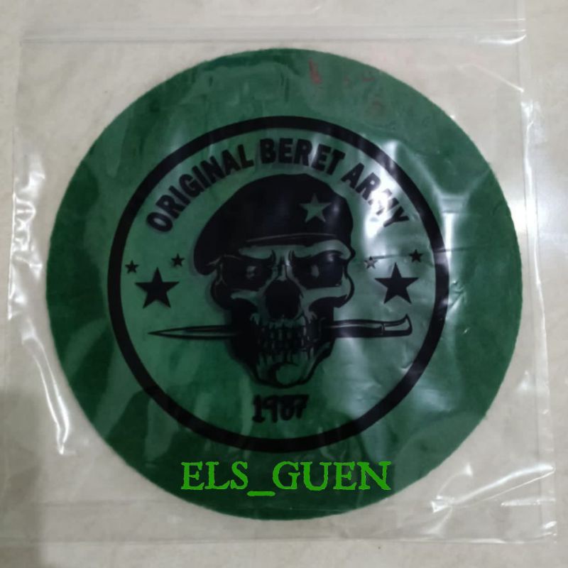 Jual Topi Baret Infanteri TNI AD Merek Tengkorak | Shopee Indonesia