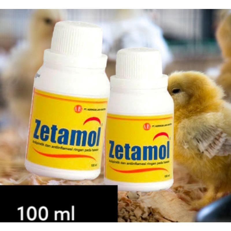 Jual obat ayam zetamol agrinusa 100 ml | Shopee Indonesia