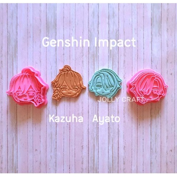 Jual Cookie cutter GENSHIN IMPACT KAZUHA & AYATO | Shopee Indonesia
