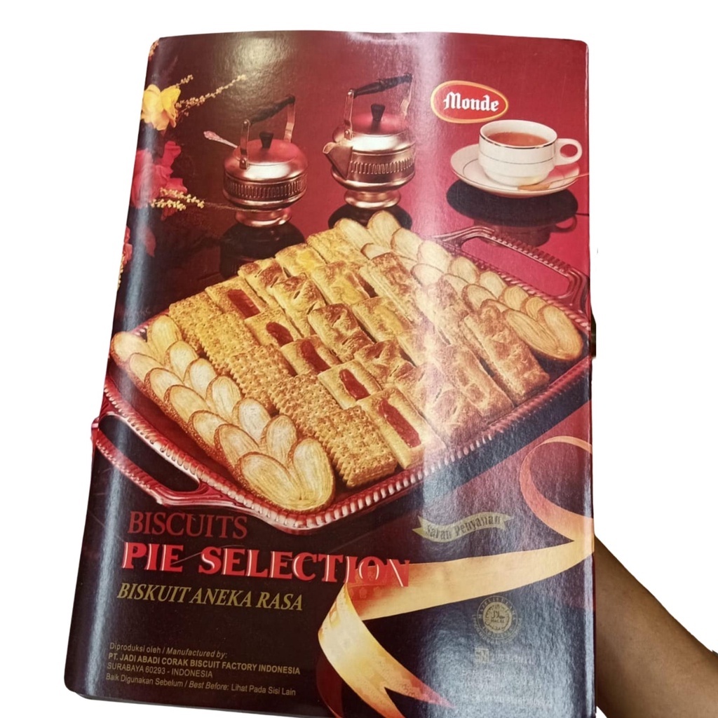 Jual Monde Biscuits Pie Selection 800gr Biskuit Aneka Rasa Kue Kering ...