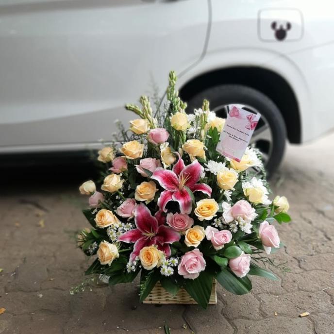Jual KARANGAN BUNGA MEJA, BUNGA DUKA CITA, KADO ANNIVERSARY,KADO ...