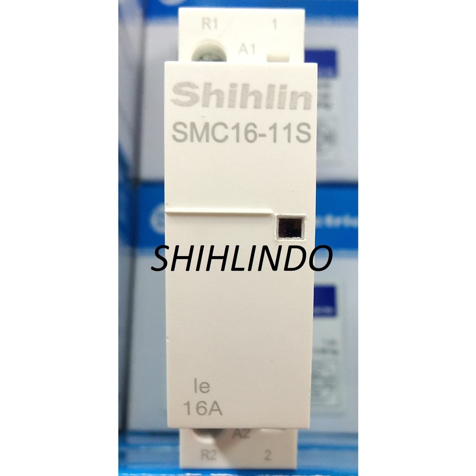 Jual Single Magnetic / Modular Contactor SMC 2P 1NO1NC 16A Shihlin Electric | Shopee Indonesia