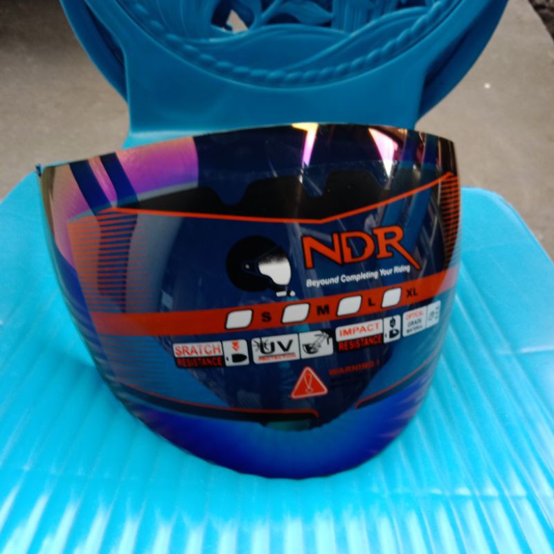 Jual Kaca Helm GM evo Pelangi Rainbow GIX Evo || GM evolution || Kaca ...