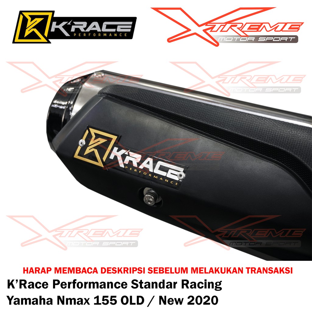 Jual Knalpot KRace Performance Standar Racing Nmax 155 Old / New 2020 ...