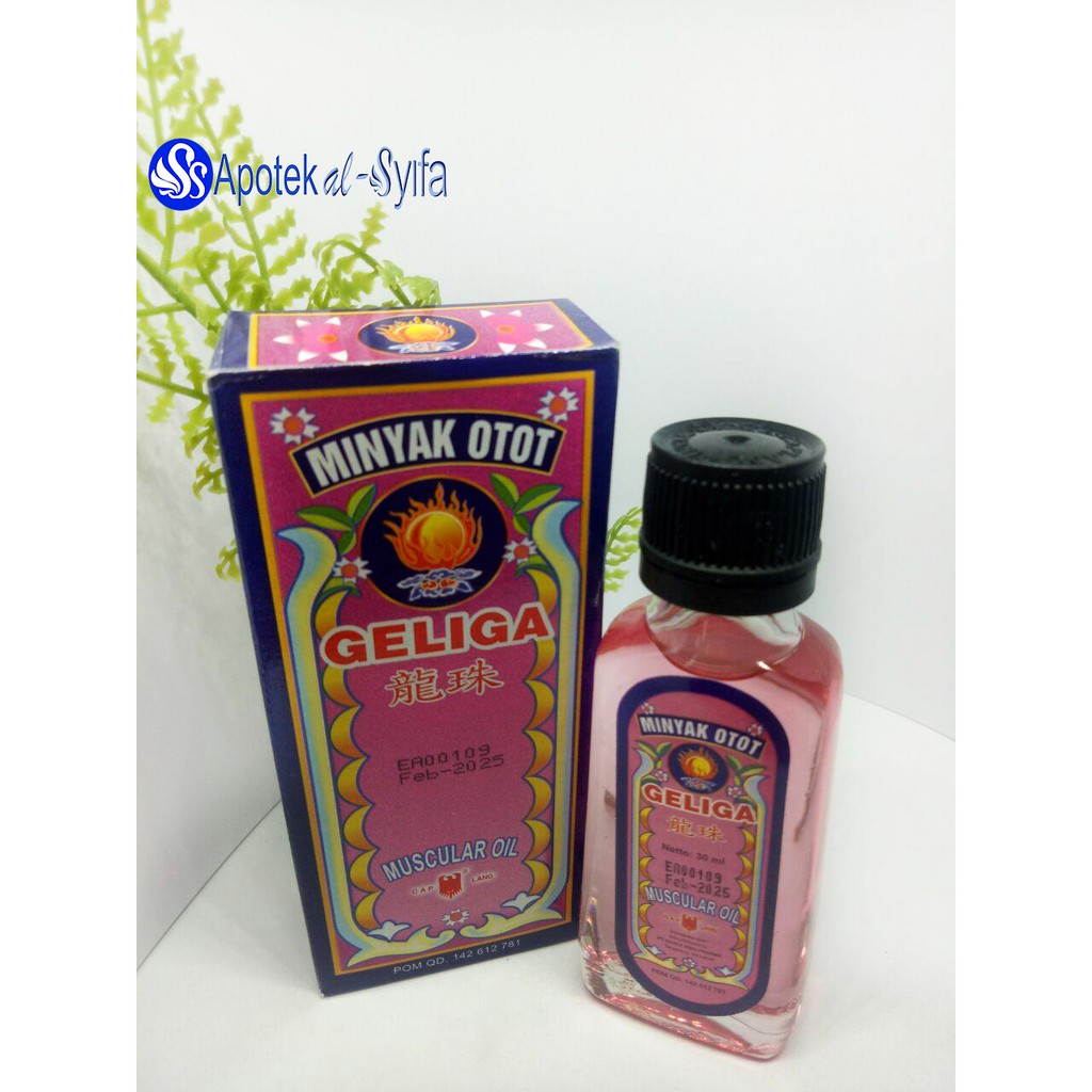 Jual Geliga Minyak Otot Muscular Oil | Minyak Gosok Geliga 30ML ...