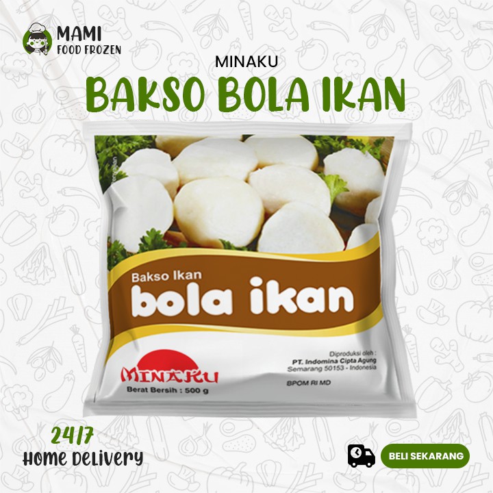 Jual Minaku Bakso Bola Ikan (500gr) | Shopee Indonesia