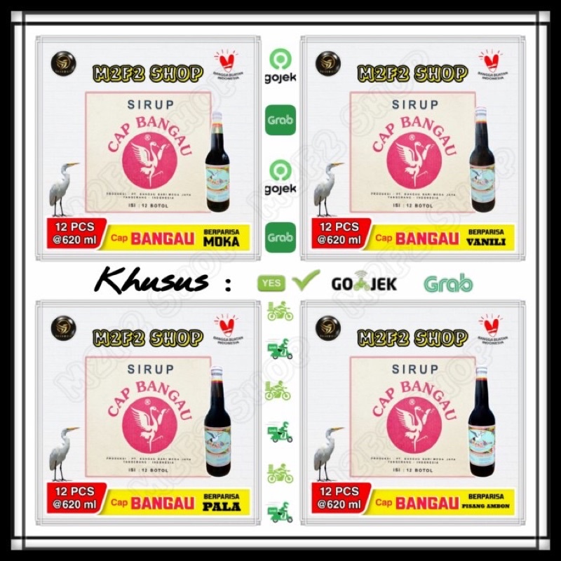 Jual Sirop / Sirup Manis Cap Bangau / Bango - 620 ml Kemasan Karton ...
