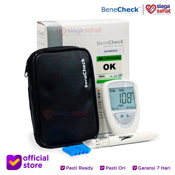 Jual Benecheck Plus 3 in 1 - Alat tes screening kesehatan | Shopee ...