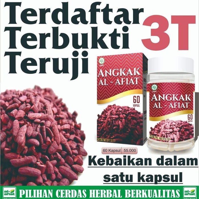Jual Kapsul Angkak Al Afiat | Shopee Indonesia