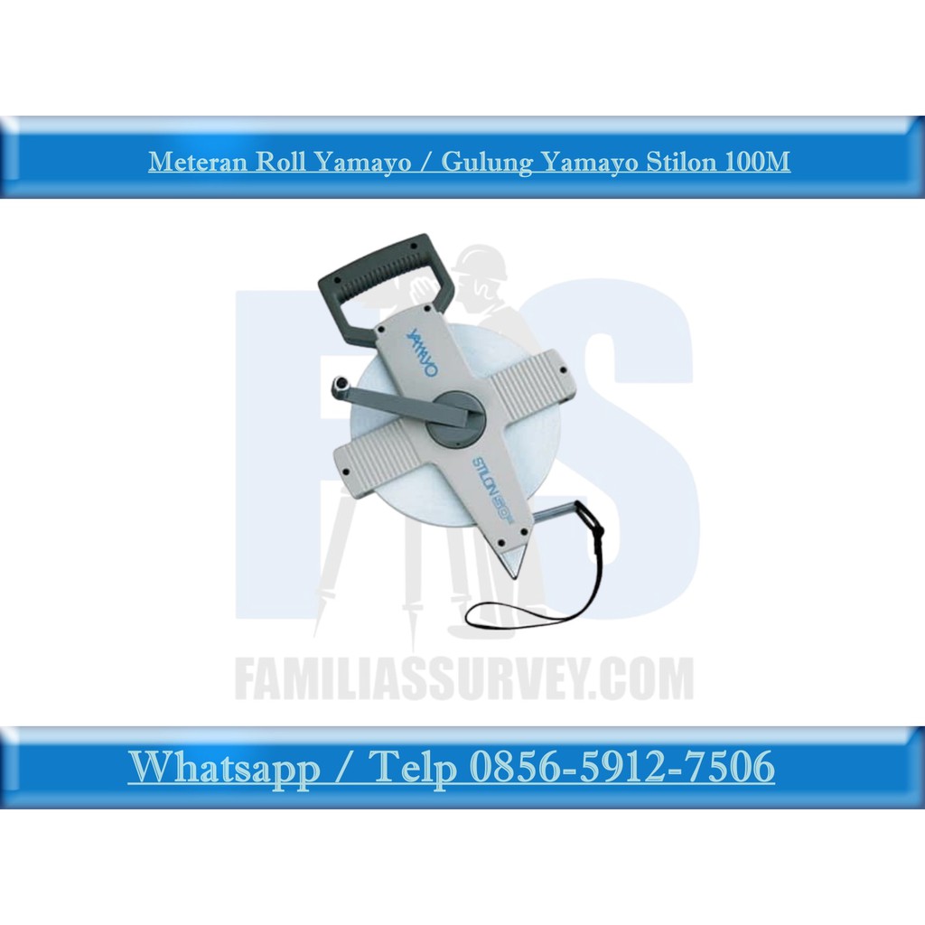 Jual Meteran Roll Yamayo Gulung Yamayo Stilon 100 Meter Murah | Shopee ...