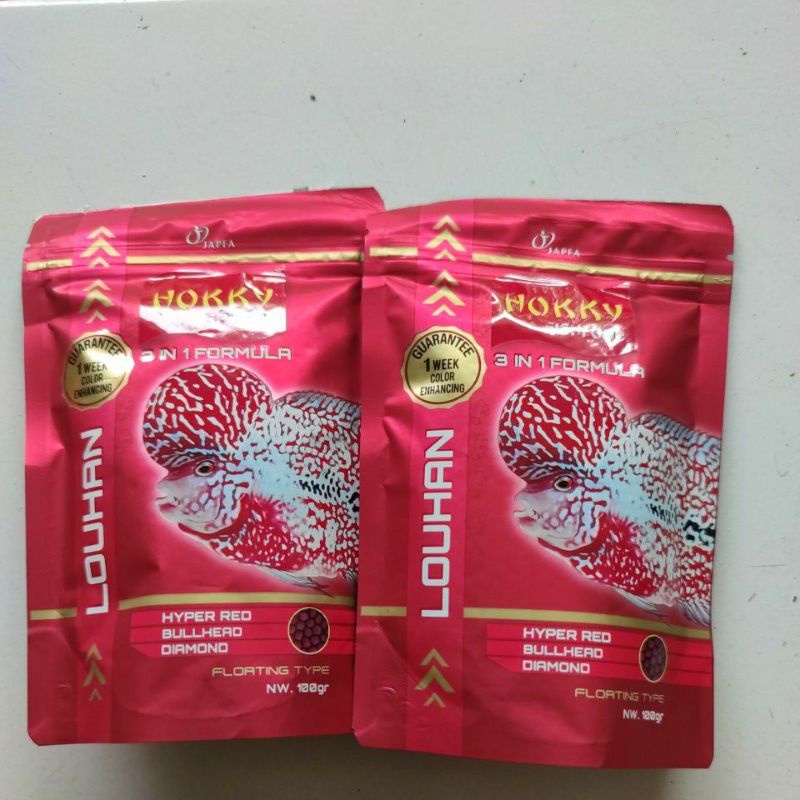 Jual Hokky Louhan 3 in 1 Formula Hyper Red Bullhead diamond exp panjang ...